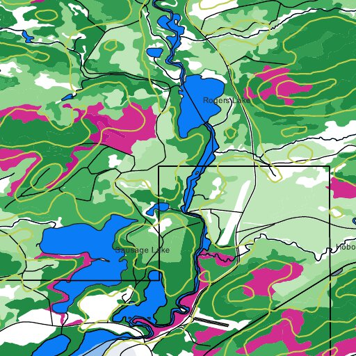 EN78QH Iris Lake ( Hunt-A-Moose ) Map by Hunt-A-Moose | Avenza Maps