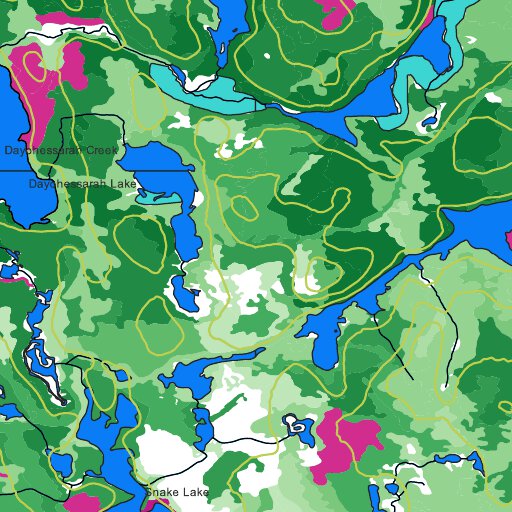 EN78MT Strickland River ( Hunt-A-Moose ) Map by Hunt-A-Moose | Avenza Maps