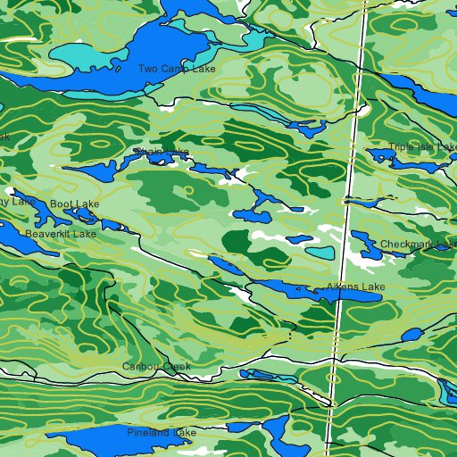 EN86IN Delaney Lake ( Hunt-A-Moose ) Map by Hunt-A-Moose | Avenza Maps