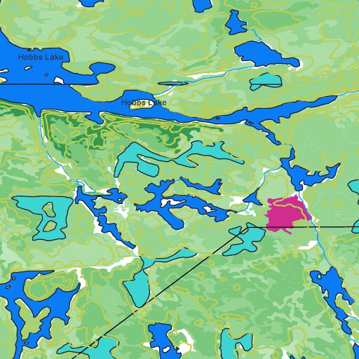 EO21KN Rundle Lake ( Hunt-A-Moose ) Map by Hunt-A-Moose | Avenza Maps