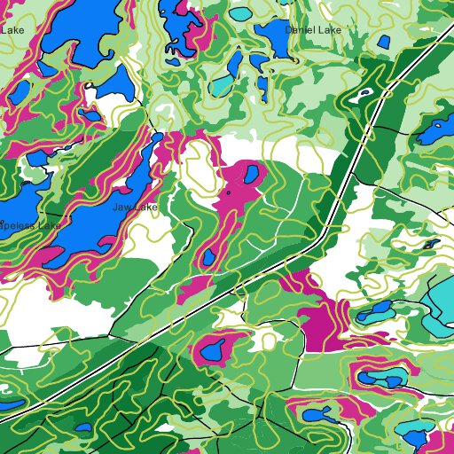 EN79QN Mole Lake ( Hunt-A-Moose ) Map by Hunt-A-Moose | Avenza Maps