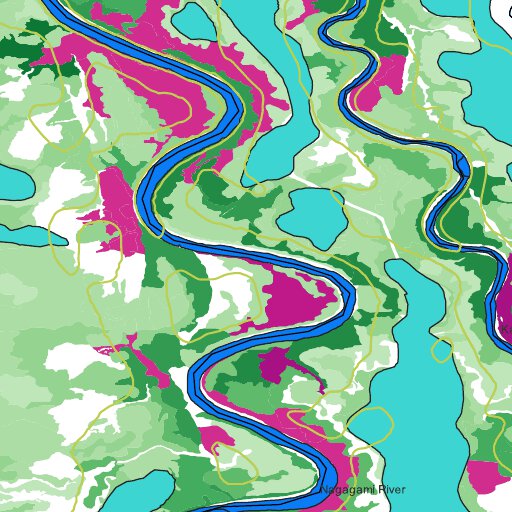 Eo70uh Kabinakagami River Hunt A Moose Map By Hunt A Moose Avenza