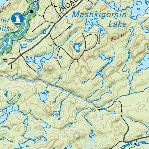 NEON46 Hemlo - 6th ed Northeastern Ontario Topo Map by Backroad ...