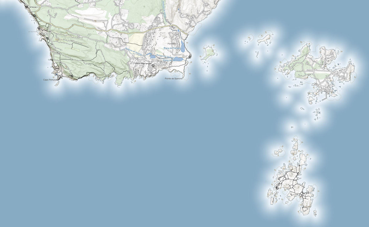 CORSE CORSICA Atlas Escursionismo Randonnees Hiking Map by CARTAGO ...