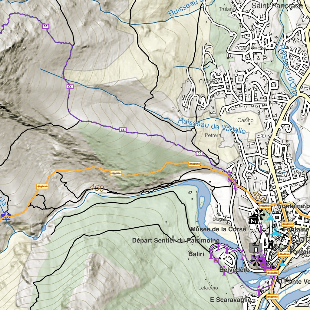Corte Map by CARTAGO | Avenza Maps