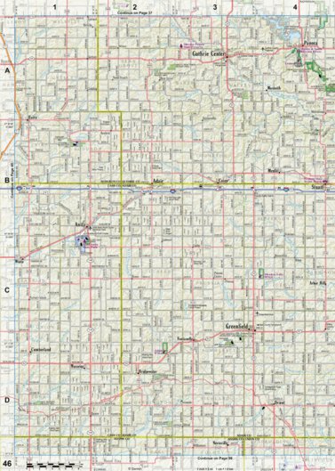 Map Of Missouri DeLorme Atlas & Gazetteer: Iowa | Wide World Maps ...