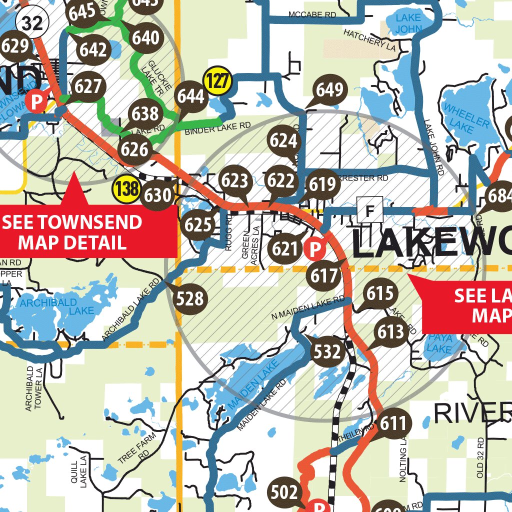 Oconto County ATV/UTV Trail and Route System Map by Avenza Systems Inc ...