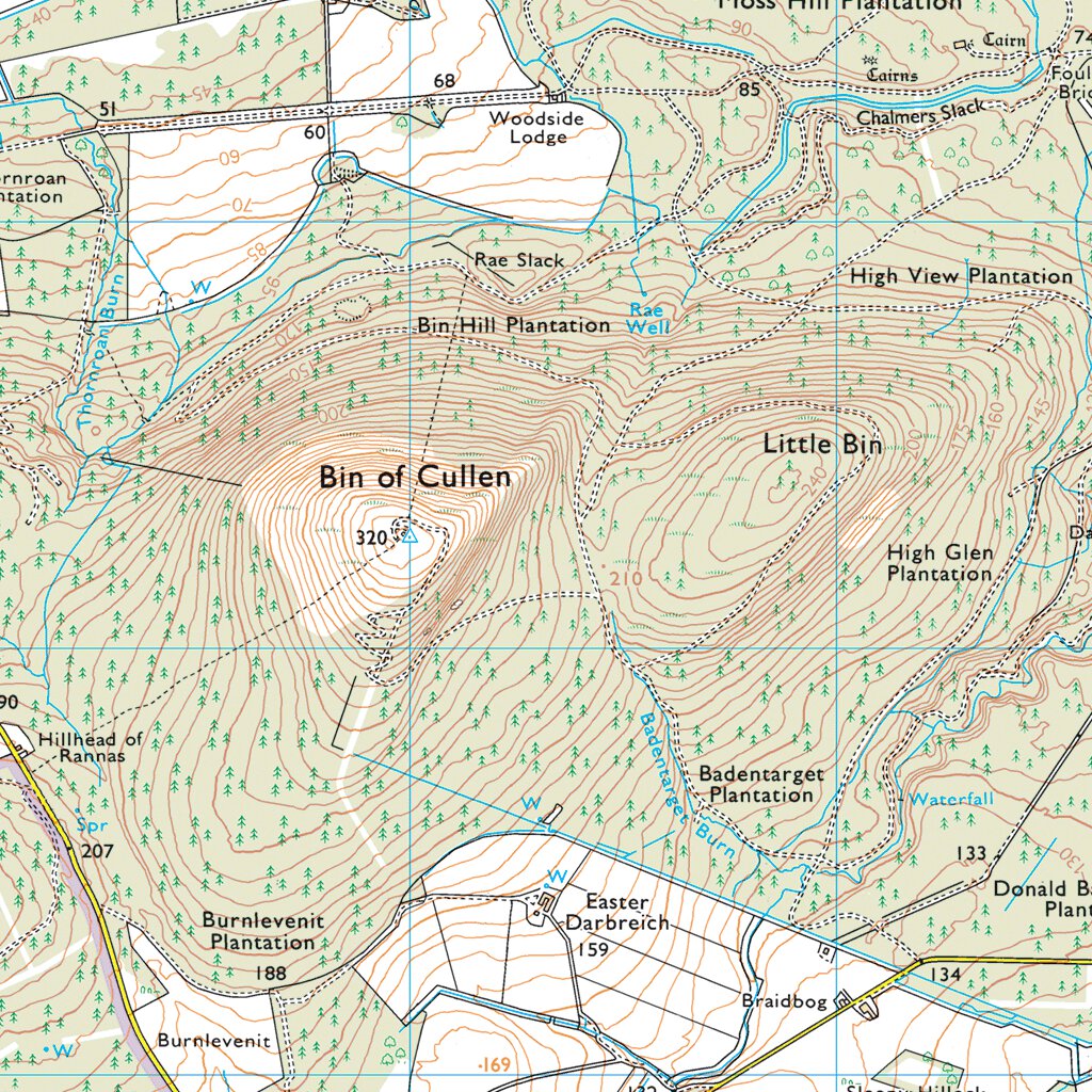 Keith and Cullen Ward 1 (1:25,000) Map by UK Topographic Maps | Avenza Maps