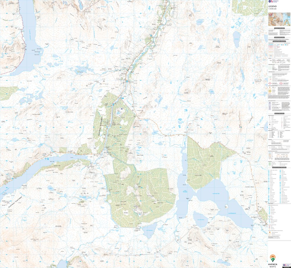 North, West and Central Sutherland Ward 5 (1:25,000) Map by UK ...