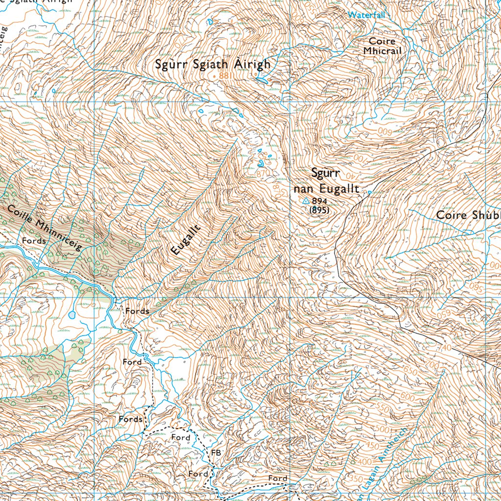 Caol and Mallaig Ward 8 (1:25,000) Map by UK Topographic Maps | Avenza Maps