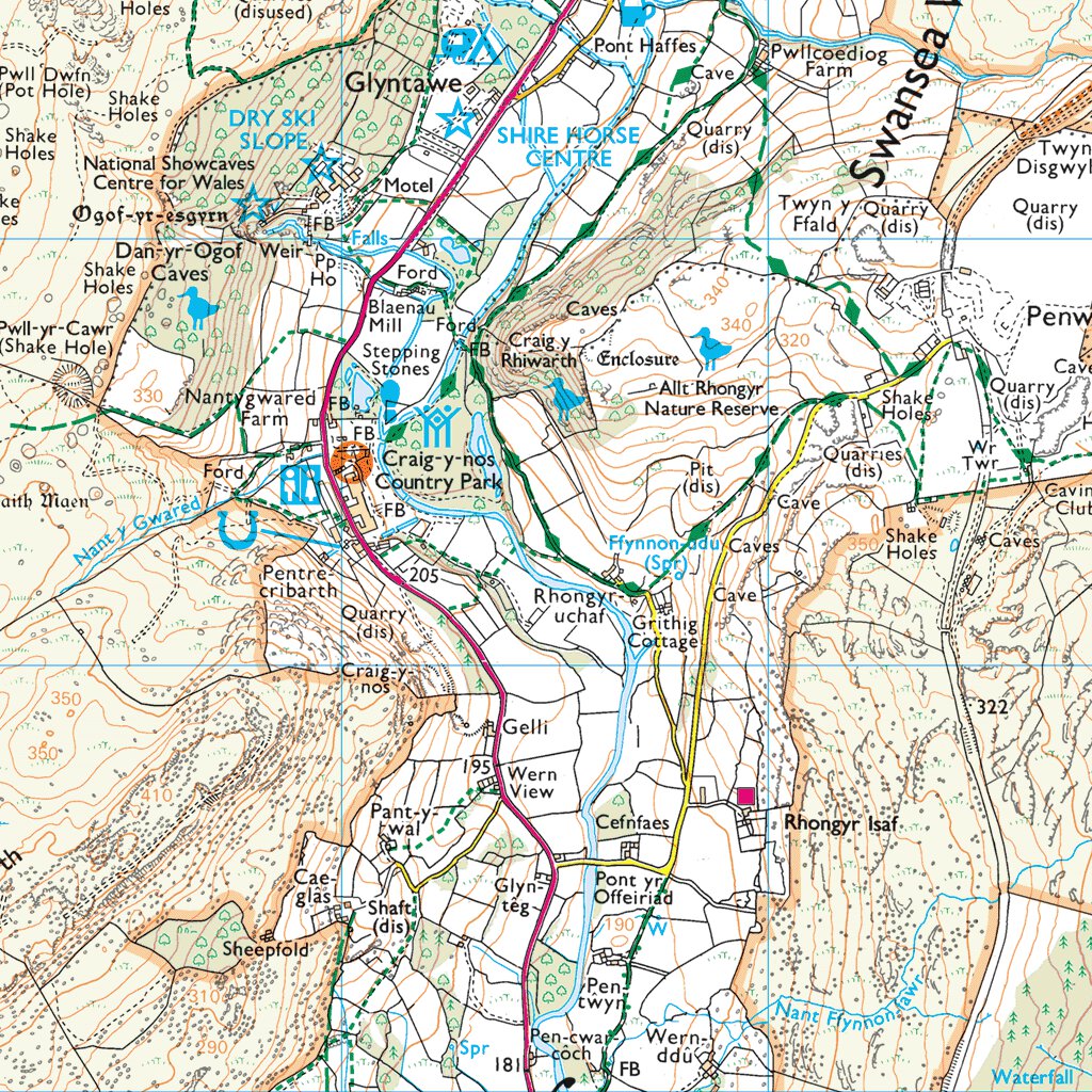 Powys - Powys 7 (1:25,000) Map by UK Topographic Maps | Avenza Maps