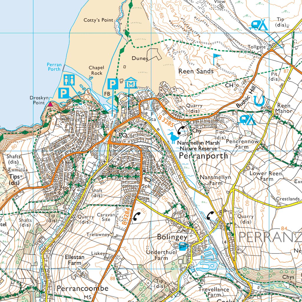 Cornwall 17 (1:25,000) Map by UK Topographic Maps | Avenza Maps