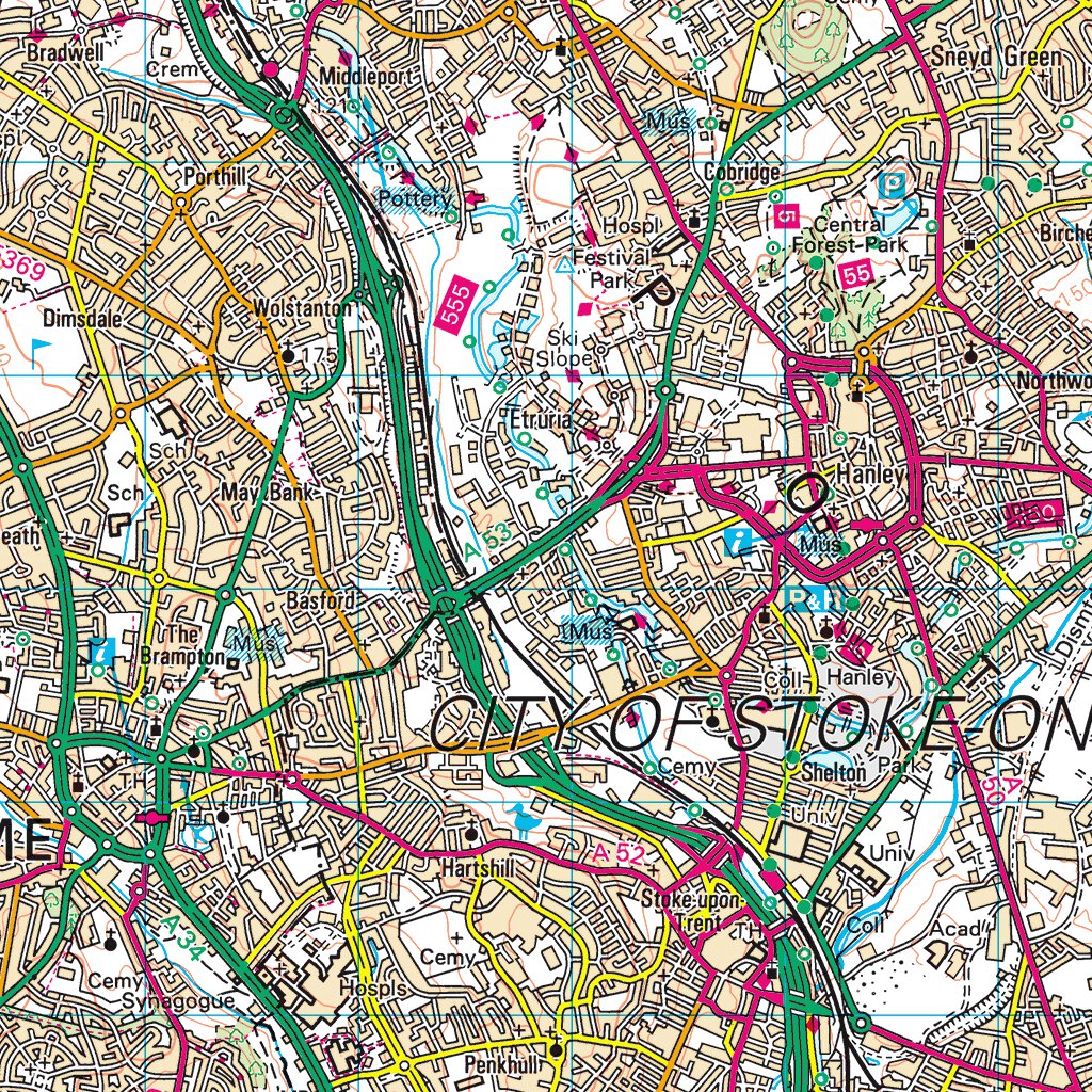 Billingham South Ward 1 (1:50,000) Map by UK Topographic Maps | Avenza Maps