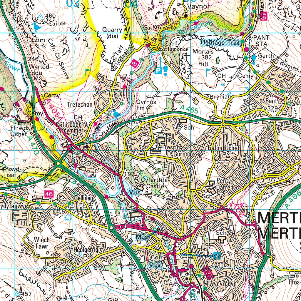 Bircham with Rudhams Ward 1 (1:50,000) Map by UK Topographic Maps ...