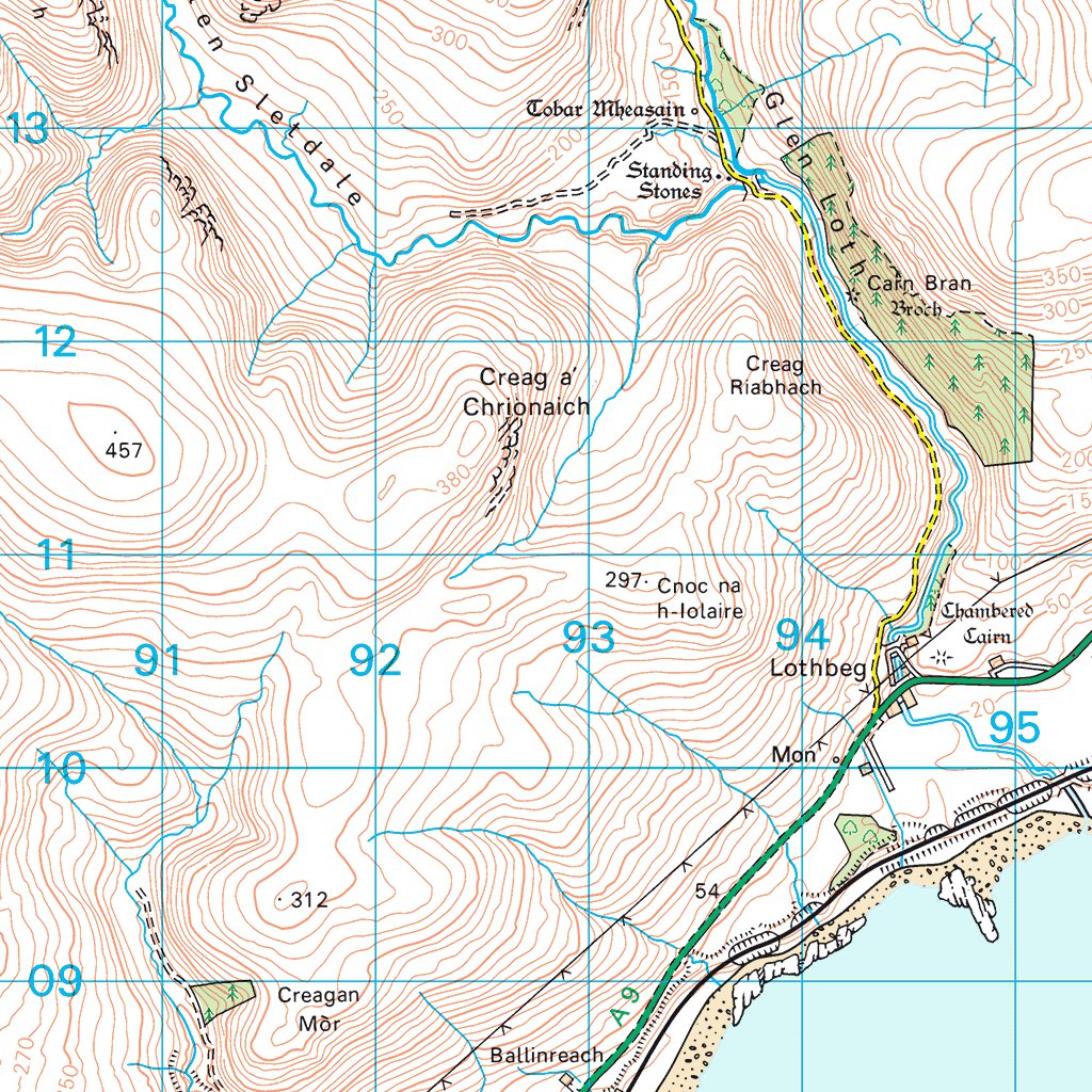 Stokenham Ward 1 (1:50,000) Map by UK Topographic Maps | Avenza Maps