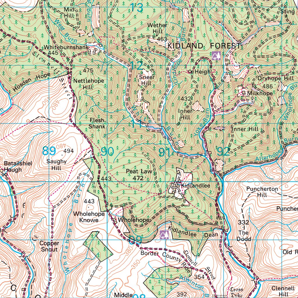 West Mainland Ward 1 (1:50,000) Map by UK Topographic Maps | Avenza Maps