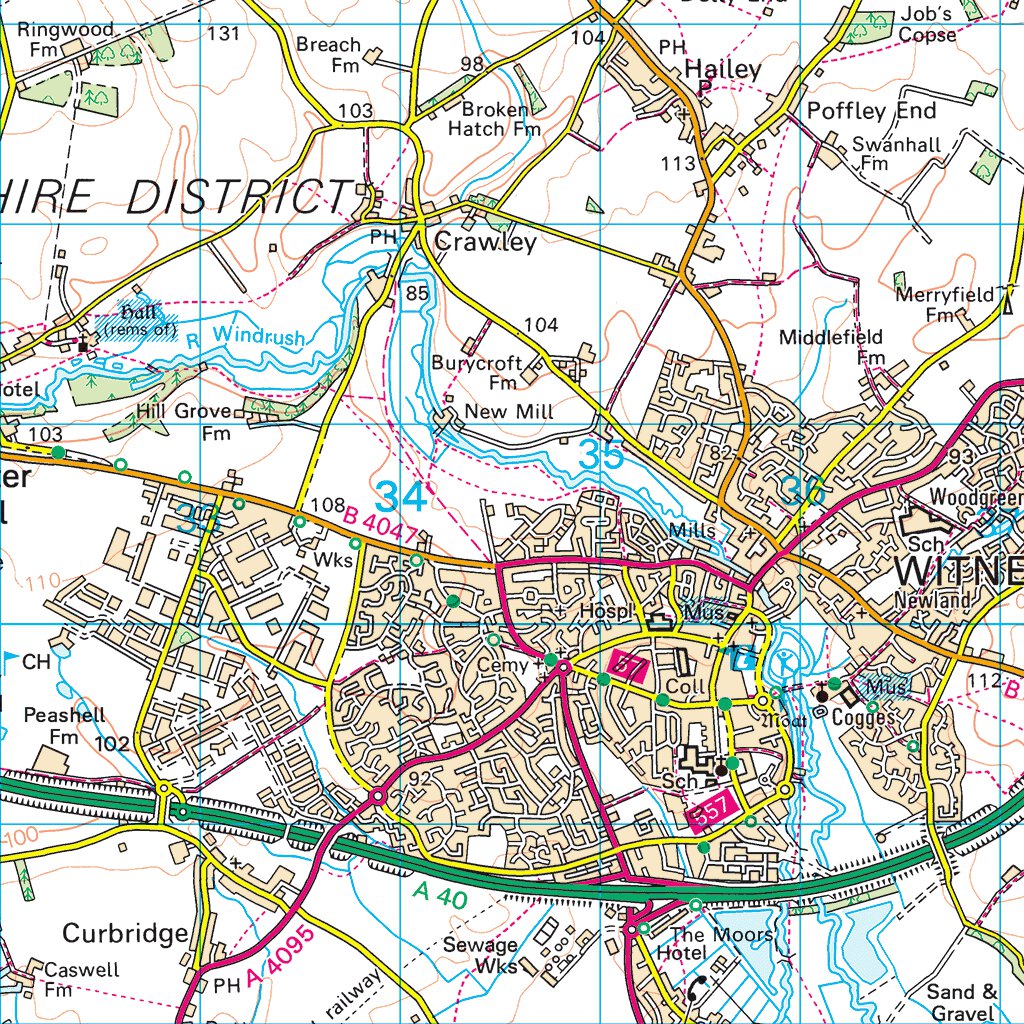 Hope Valley Ward 1 (1:50,000) Map by UK Topographic Maps | Avenza Maps