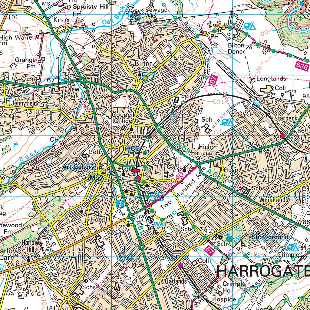 Peterhead North and Rattray Ward 1 (1:50,000) Map by UK Topographic ...