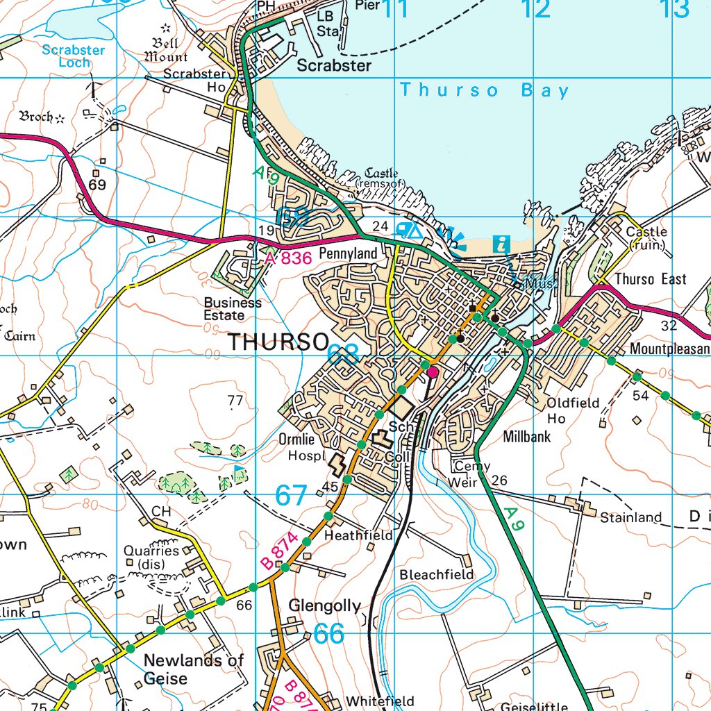 Bungay & Wainford Ward 1 (1:50,000) Map by UK Topographic Maps | Avenza ...