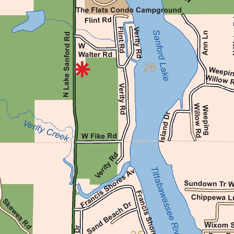 Midland County, Michigan - Complete Township Maps Map by Donald Dale ...