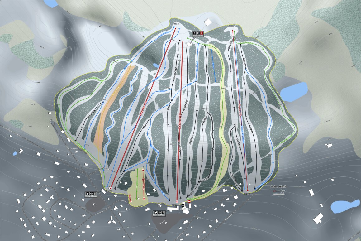 Osler Bluff Resort Map by Mapsynergy | Avenza Maps