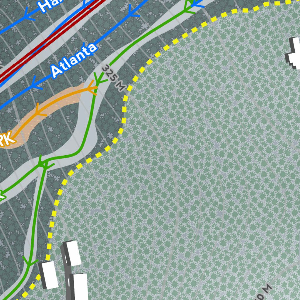 Bromont Resort Map by Mapsynergy | Avenza Maps