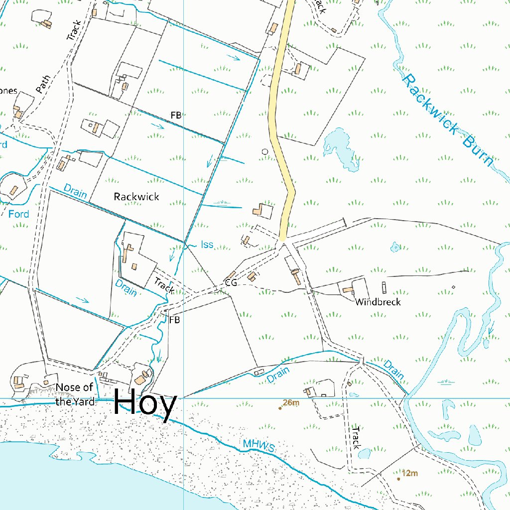 Stromness and South Isles Ward 1 (1:10,000) Map by UK Topographic Maps ...