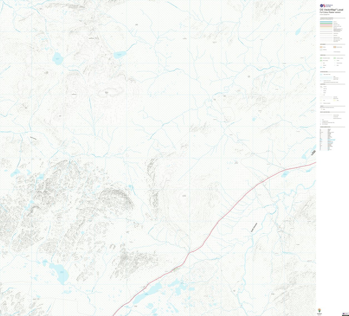 North, West and Central Sutherland Ward 24 (1:10,000) Map by UK ...
