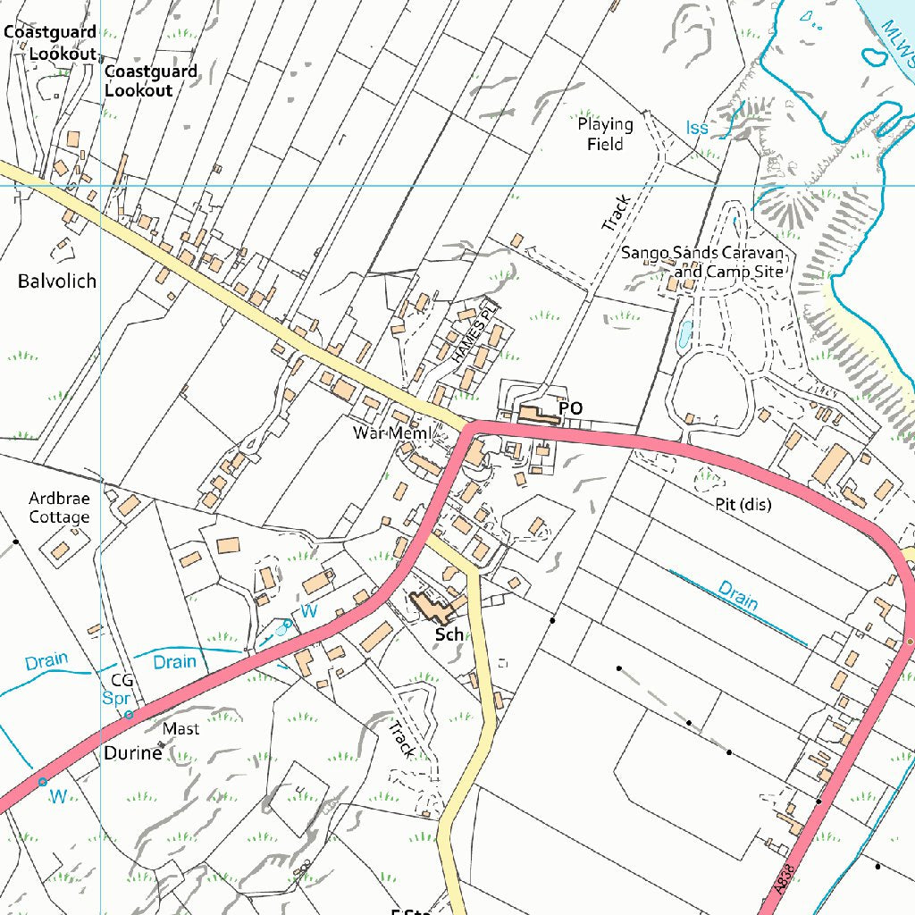 North, West and Central Sutherland Ward 11 (1:10,000) Map by UK ...