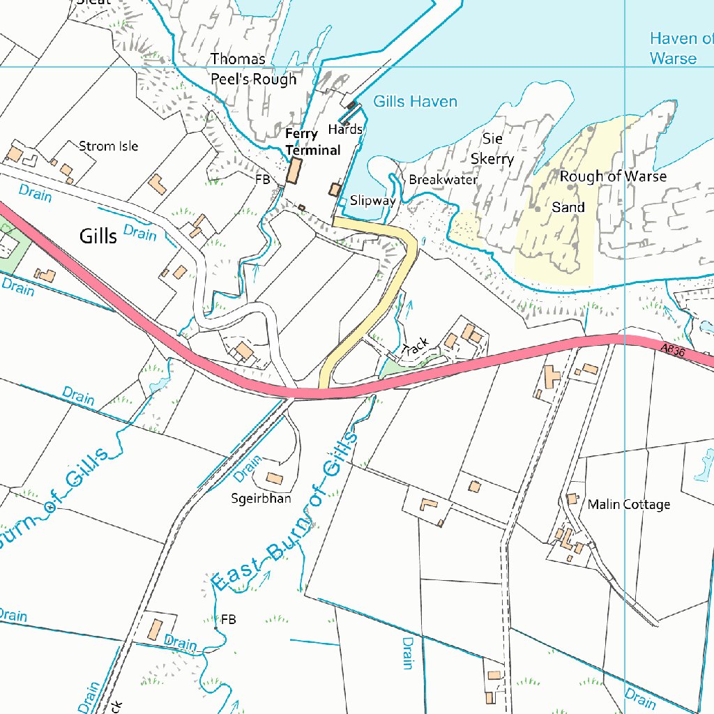 Wick and East Caithness Ward 8 (1:10,000) Map by UK Topographic Maps ...