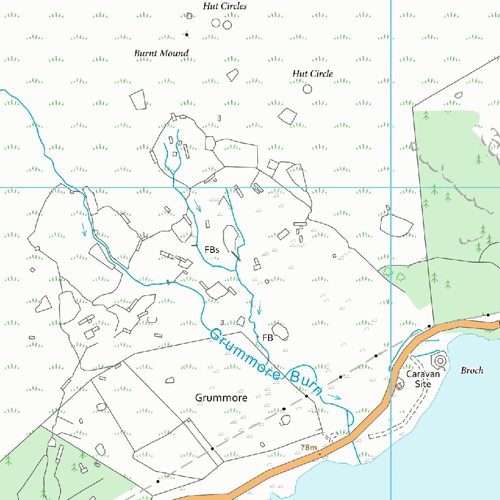 North, West and Central Sutherland Ward 1 (1:10,000) Map by UK ...