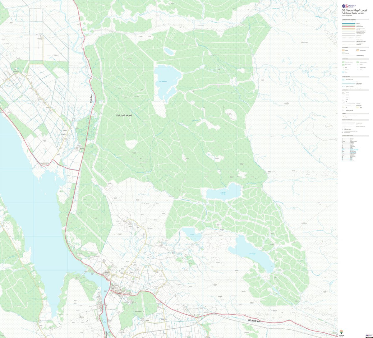 North, West and Central Sutherland Ward 27 (1:10,000) Map by UK ...