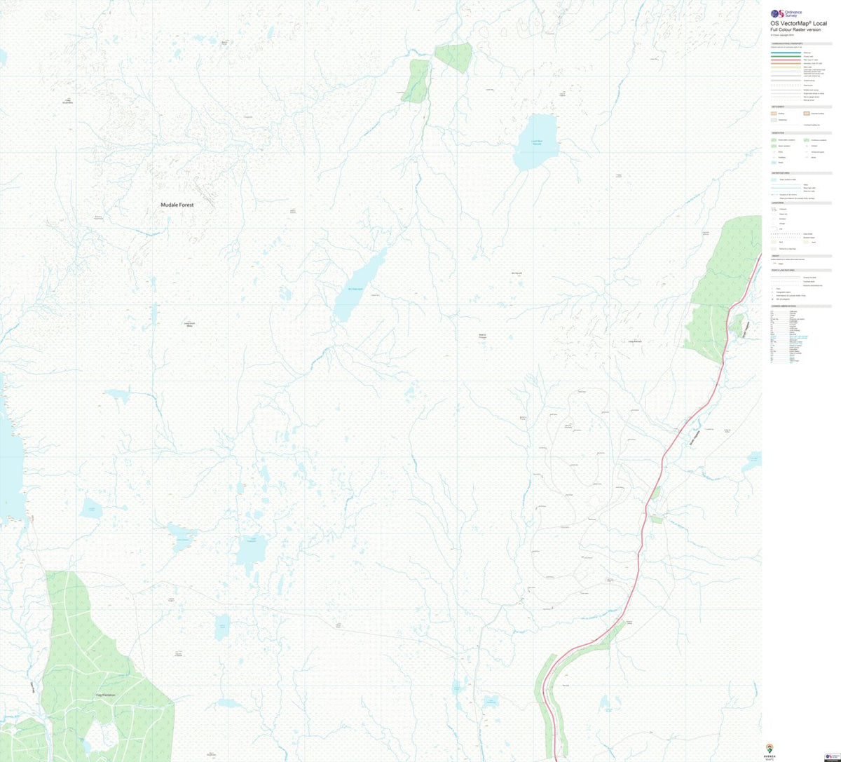 North, West and Central Sutherland Ward 36 (1:10,000) Map by UK ...