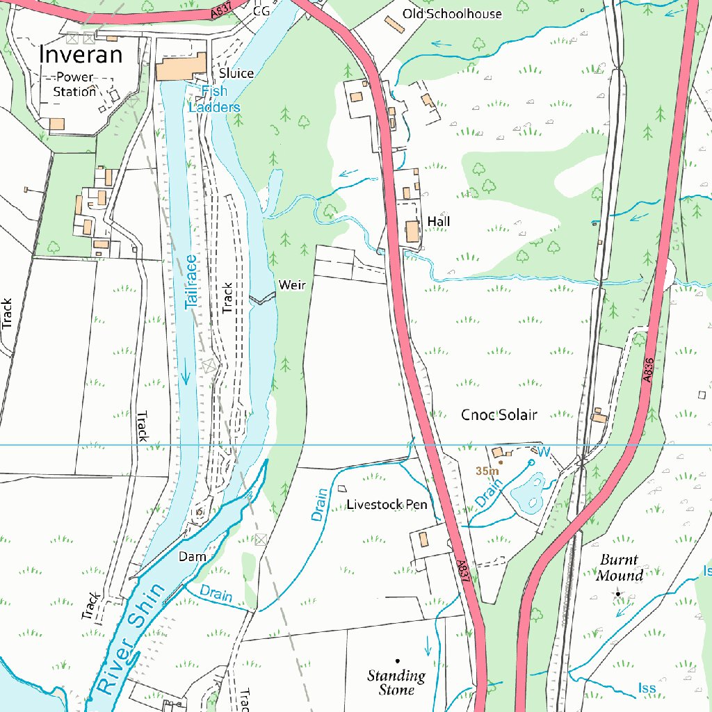 North, West and Central Sutherland Ward 22 (1:10,000) Map by UK ...
