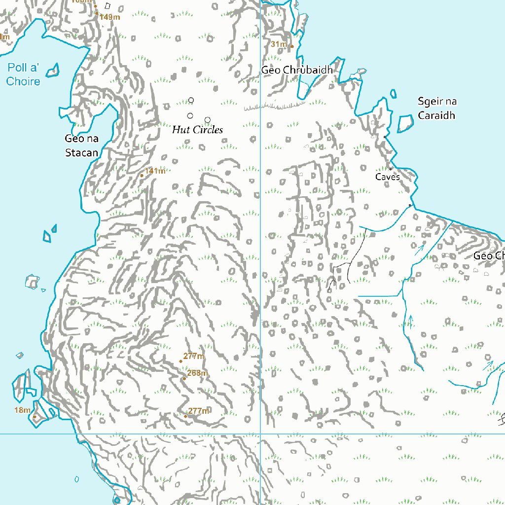Uibhist a Tuath Ward 10 (1:10,000) Map by UK Topographic Maps | Avenza Maps