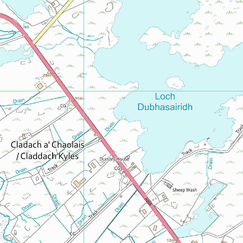 Uibhist a Tuath Ward 1 (1:10,000) Map by UK Topographic Maps | Avenza Maps