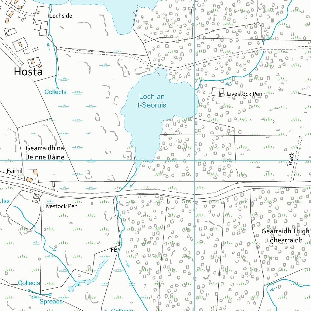 Uibhist a Tuath Ward 13 (1:10,000) Map by UK Topographic Maps | Avenza Maps