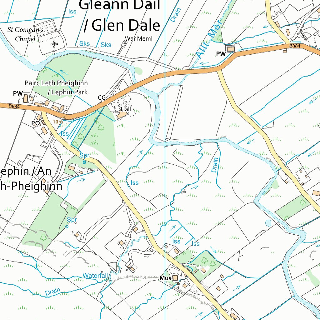 Eilean a' Cheo Ward 18 (1:10,000) Map by UK Topographic Maps | Avenza Maps