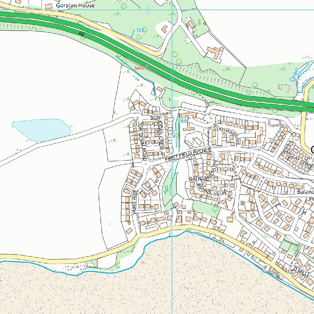 Black Isle Ward 2 (1:10,000) Map by UK Topographic Maps | Avenza Maps