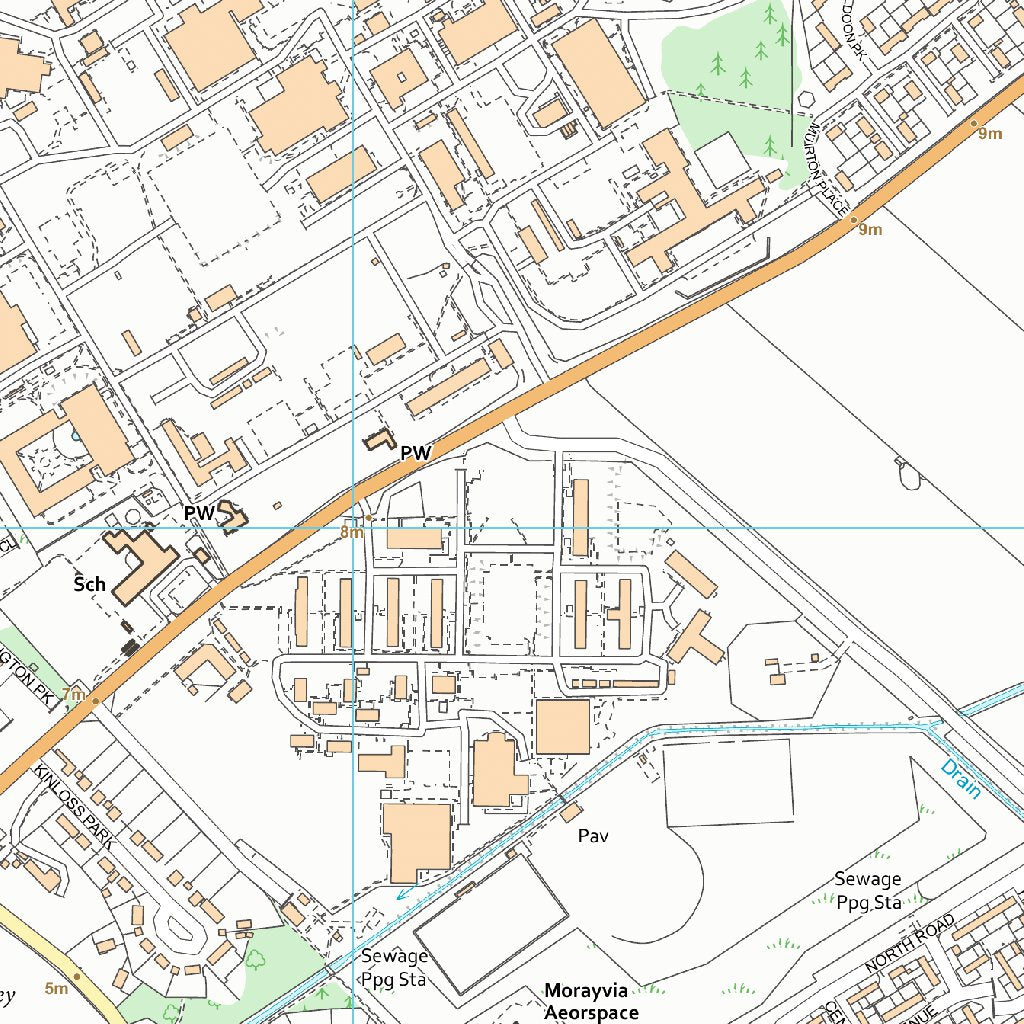 Forres Ward 4 (1:10,000) Map by UK Topographic Maps | Avenza Maps