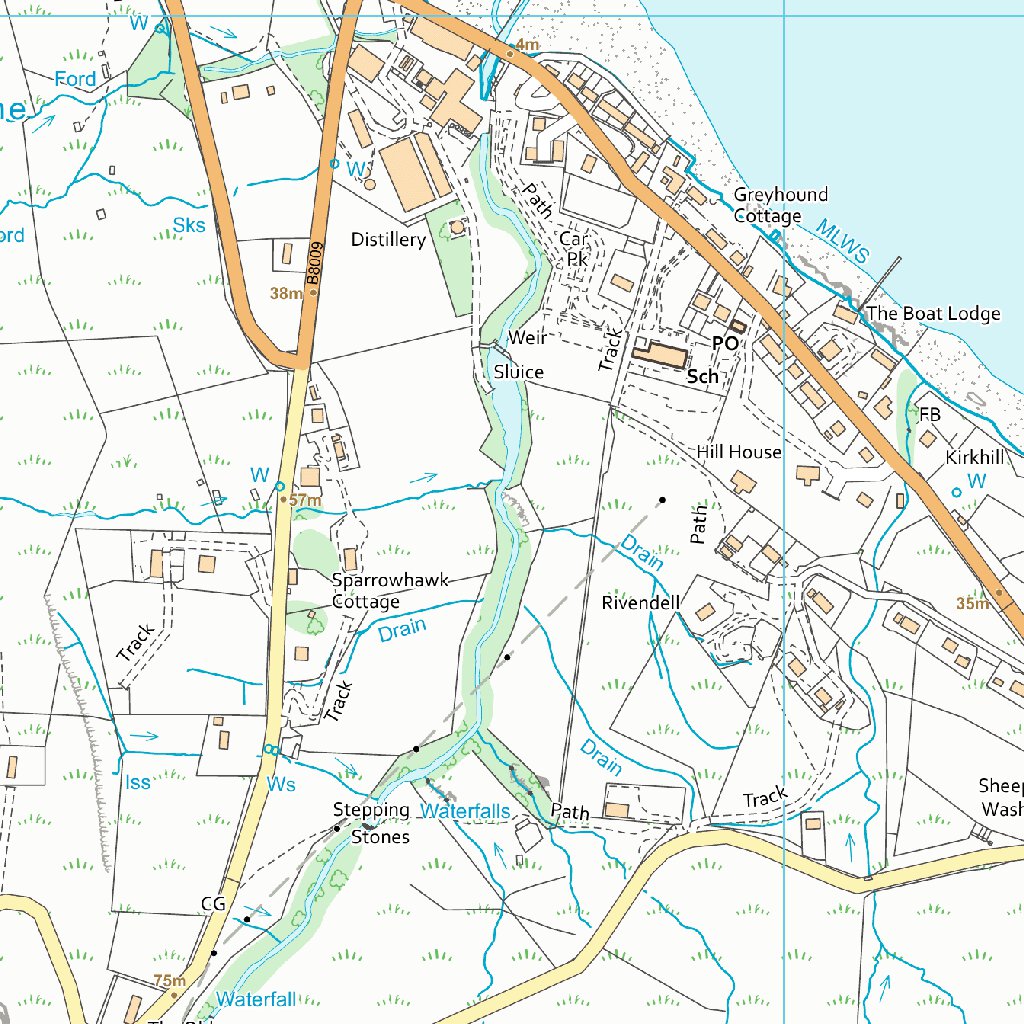 Eilean a' Cheo Ward 27 (1:10,000) Map by UK Topographic Maps | Avenza Maps