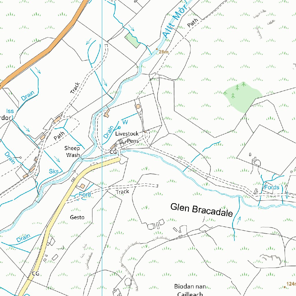 Eilean a' Cheo Ward 1 (1:10,000) Map by UK Topographic Maps | Avenza Maps