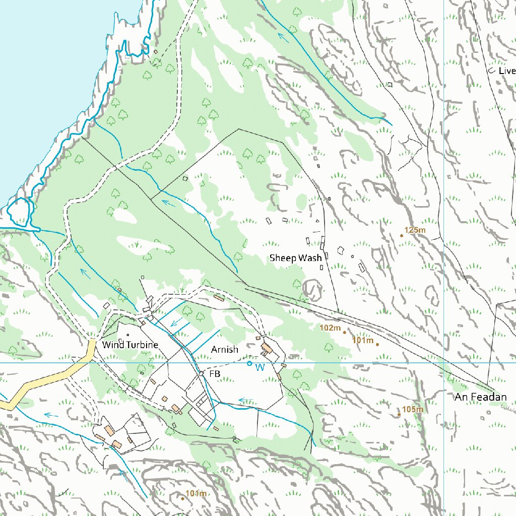 Eilean a' Cheo Ward 11 (1:10,000) Map by UK Topographic Maps | Avenza Maps