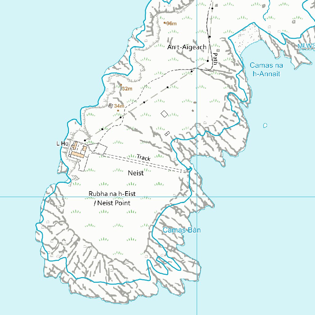 Eilean a' Cheo Ward 28 (1:10,000) Map by UK Topographic Maps | Avenza Maps