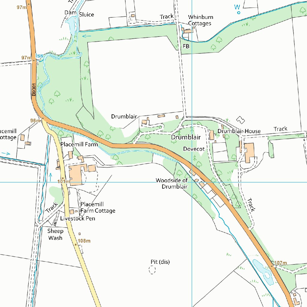 Huntly, Strathbogie and Howe of Alford Ward 2 (1:10,000) Map by UK ...