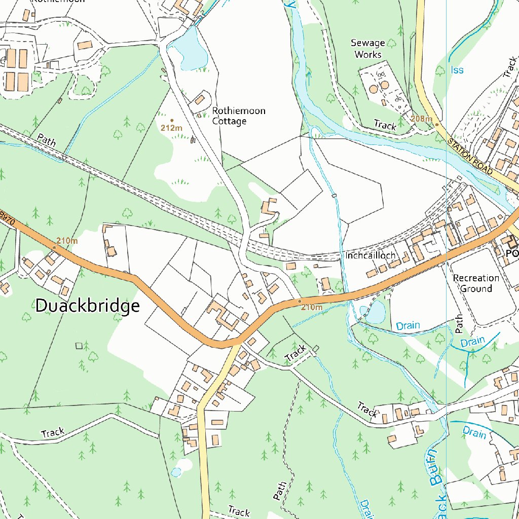 Badenoch and Strathspey Ward 1 (1:10,000) Map by UK Topographic Maps ...