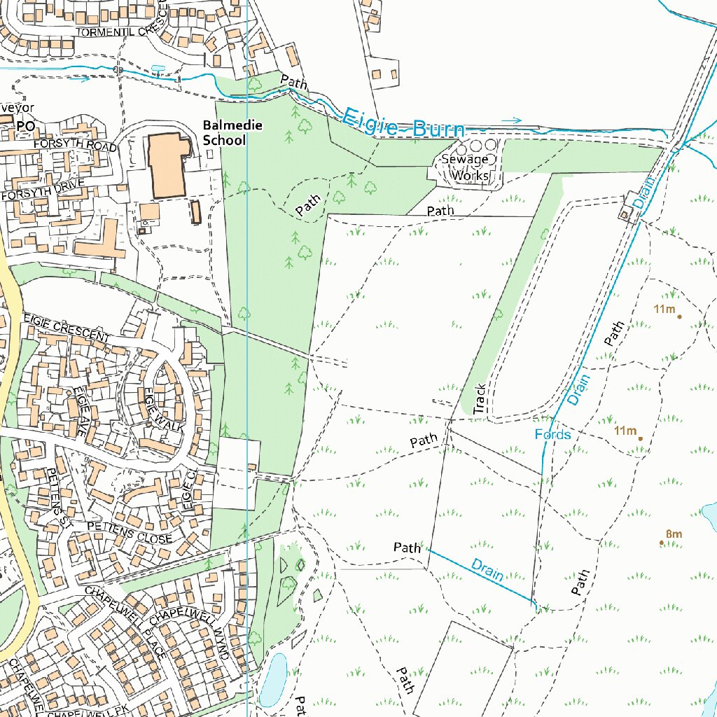 Ellon and District Ward 2 (1:10,000) Map by UK Topographic Maps ...