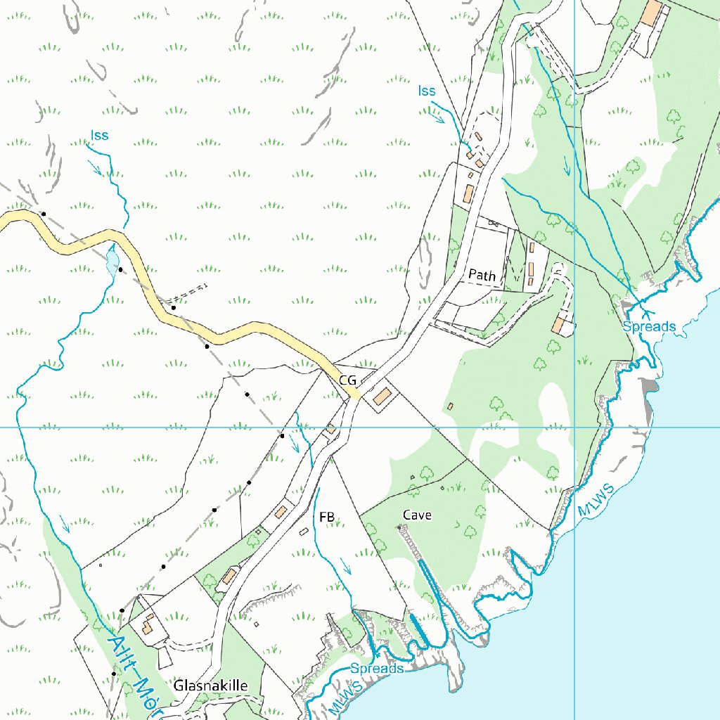 Eilean a' Cheo Ward 25 (1:10,000) Map by UK Topographic Maps | Avenza Maps