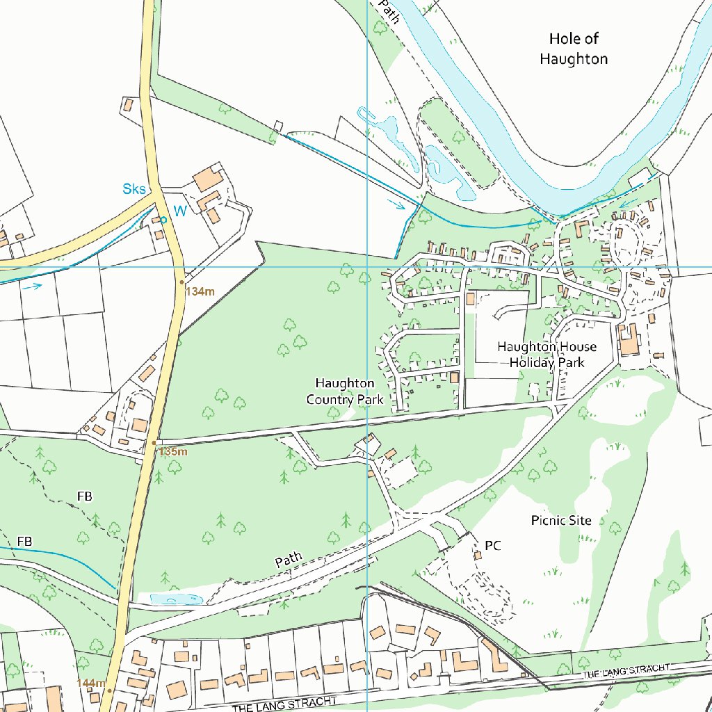 Huntly, Strathbogie and Howe of Alford Ward 4 (1:10,000) Map by UK ...