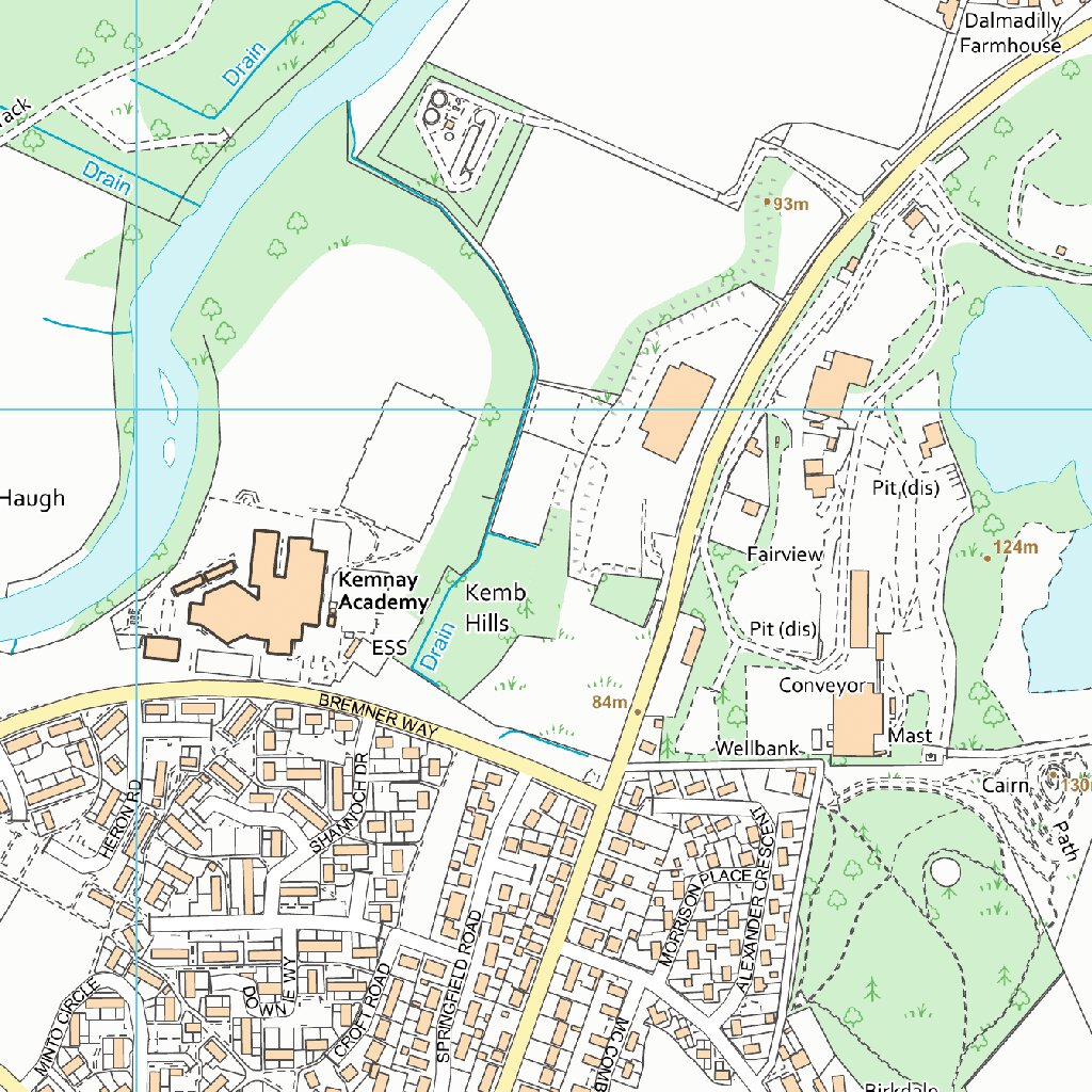 West Garioch Ward 2 (1:10,000) Map by UK Topographic Maps | Avenza Maps
